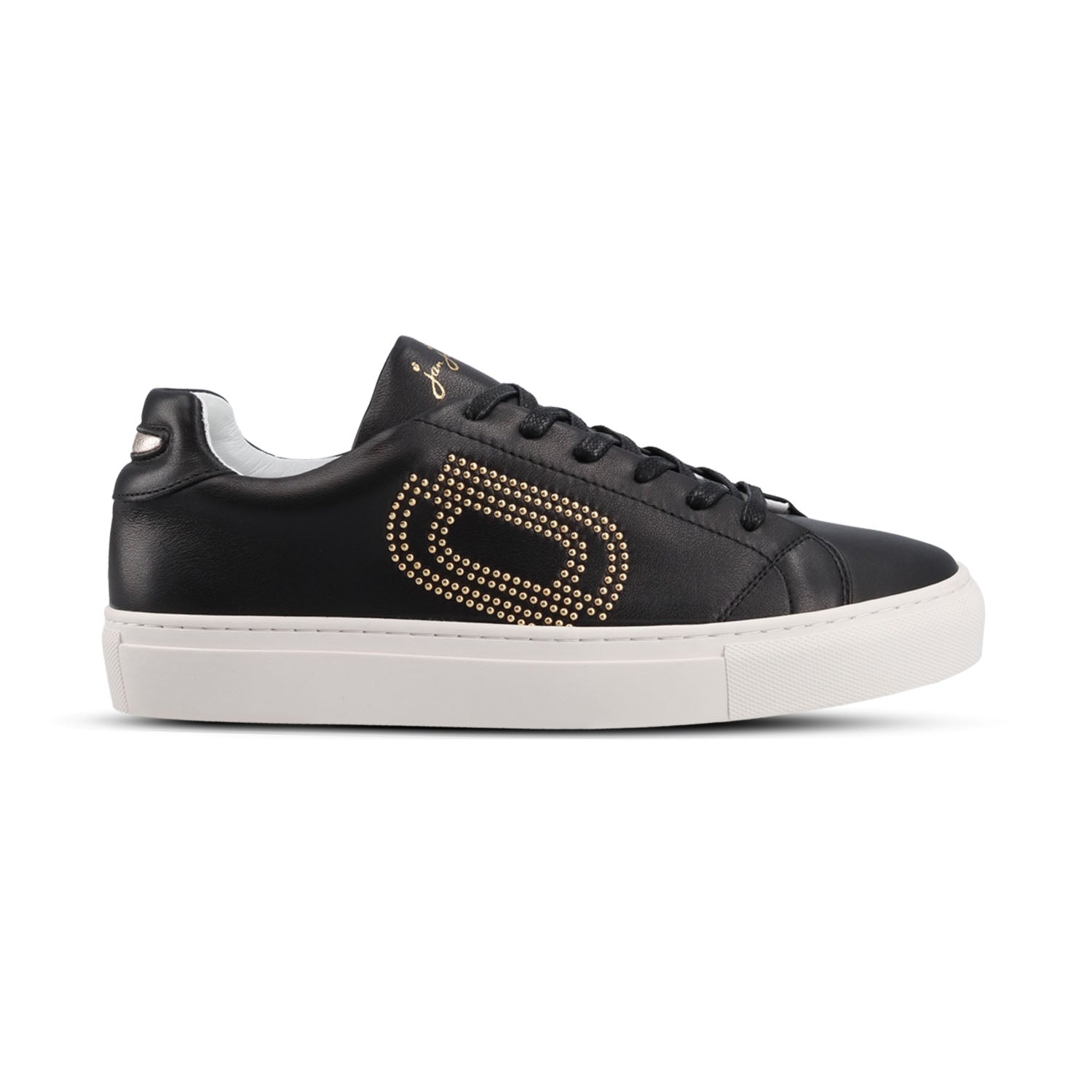 Jan Jansen Kiss My Back Dames Sneakers Zwart JJ.3.2.1.3.0037 | Jan ...